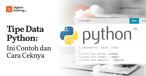 Tipe Data Python Ini Contoh Dan Cara Ceknya