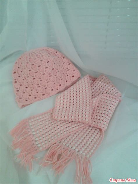 Комплект "Белоснежный" крючком и не только... - Вязание - Страна Мам