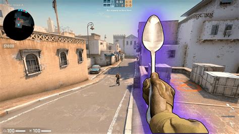 CS GO Spoon Gun Skeleton Weapon FUNNY MOD YouTube