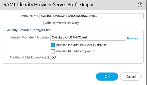 UPLOAD SAML IDP FAILED Failed To Parse IDP Metadata On PALO ALTO FIREWALL FactotuMatt