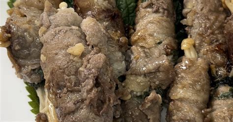 돌돌 말아 더욱 맛있는 우삼겹 고기말이