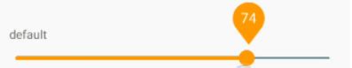 Android Custom Seekbar With On Top Value Stack Overflow