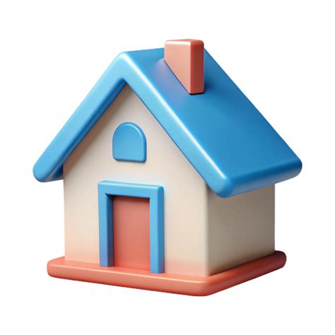 Hypnotic Abstract Stylized House Icon With A Triangular Roof Crisp Edges Flat Color With