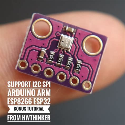 Jual Gy Bme280 Bme 280 Bme280 Altimeter Thermometer Humidity Atmospheric Pressure Sensor