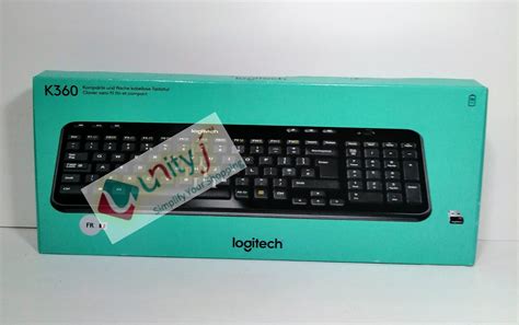 Logitech K360 Azerty French Layout Compact Wireless Keyboard For