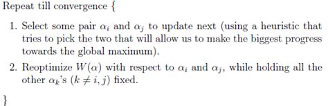 Smo算法详细推导（sequential Minimal Optimization）smo算法原理推导 Csdn博客
