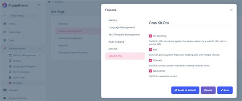 Microservice Pro Add Cmskit Pro Menu Is Missing 5930 Support Abpio