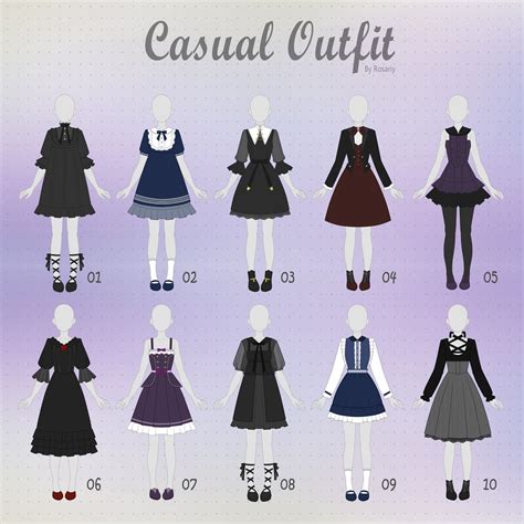 Anime Girl Outfit Reference At Joyce Hartmann Blog