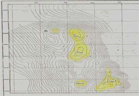 Structure Contour Map On Top Of Zubair Formation Eoc 1988 Download