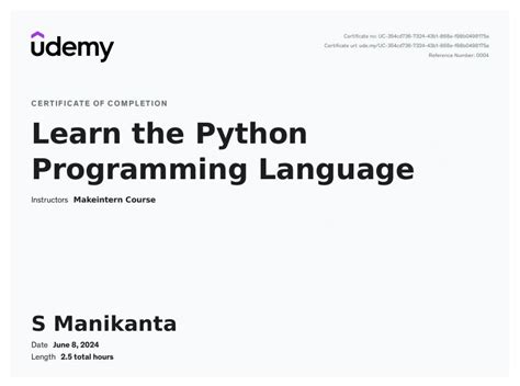 Manikanta S On Linkedin Python