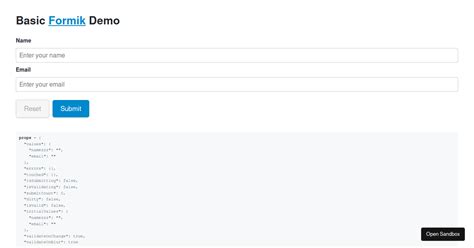 Formik Example Manual Submit Codesandbox