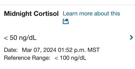 Interpret Test Results Rcushings
