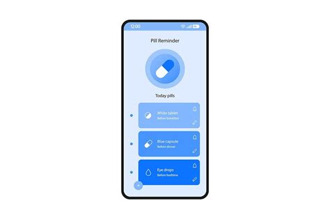 Pill Reminder App Interface