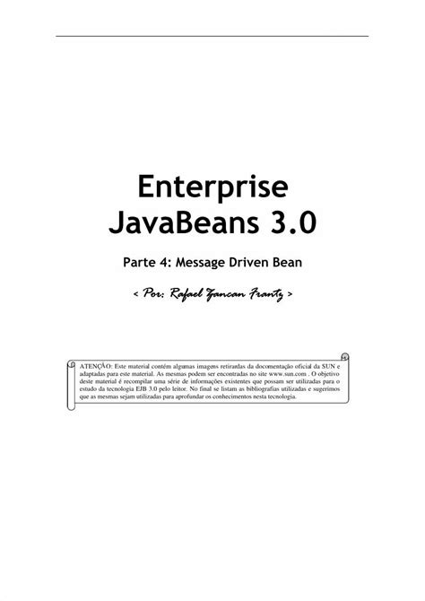 pdf parte 4 message driven bean dokumen tips