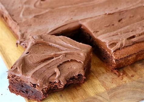 Moist Brownies With Icing Recipe