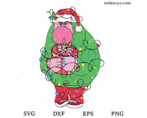 Disney Inside Out 2 Embarrassment Christmas Svg