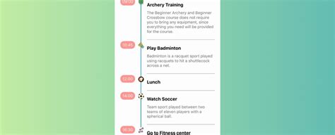Icon Timeline Listview Awesome React Native