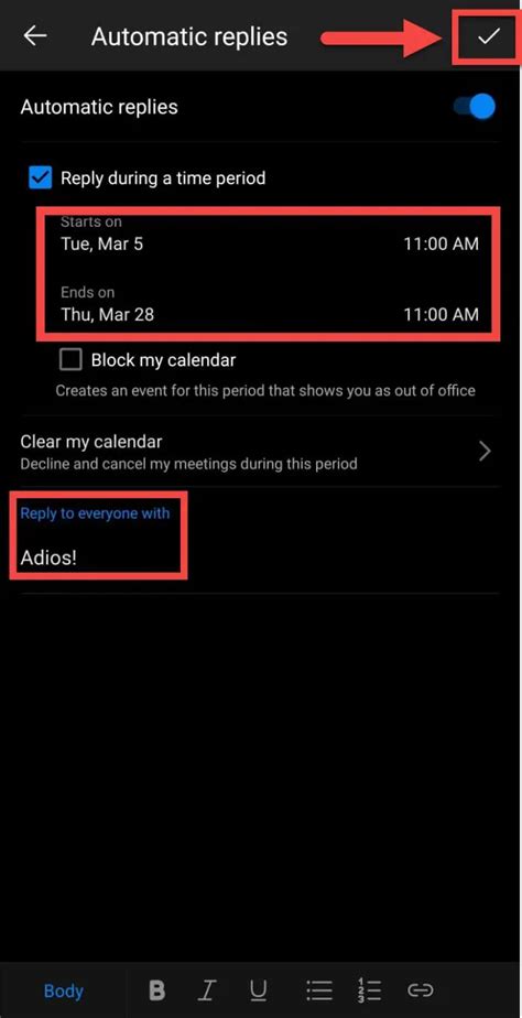 How To Schedule Emails And Automatic Out Of Office Replies In Outlook