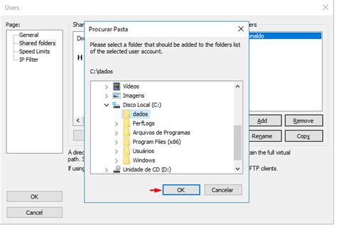 Configurando FTP No Windows Com Filezilla Server Skymail