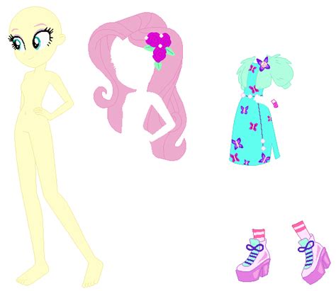 Eqg Fluttershy Base 32 By Lordsfrederick778 On Deviantart