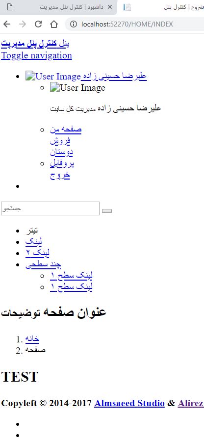 ASP NET MVC Content Pages Is Not Showing In Layout Template Stack