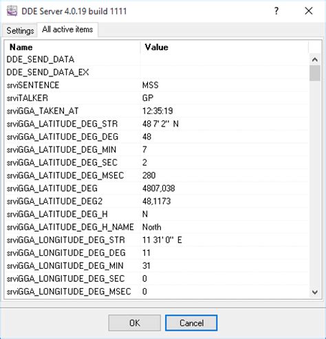 Advanced NMEA Data Logger Screenshots AGG Software