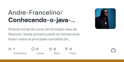 Github Andre Francelinoconhecendo O Java Curso Rasmoo Modulo