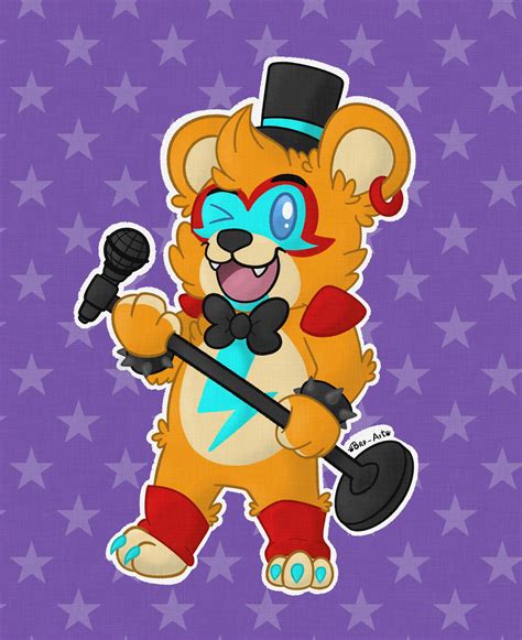 Fanart Glamrock Freddy By Brp Art On Deviantart