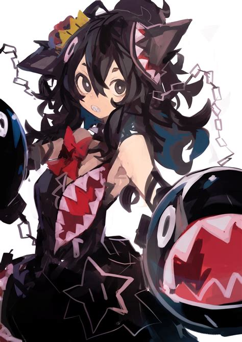 Chain Chomp And Princess Chain Chomp Mario And More Drawn By Kaamin Mariarose Danbooru