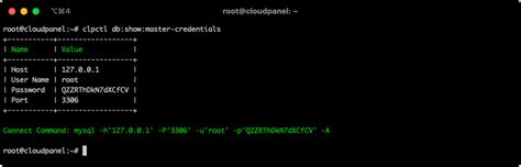 How To Find Mysql Root Username And Password In Cloudpanel Nazmart Guide