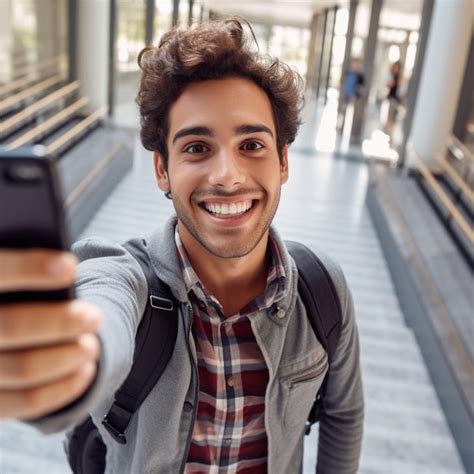 Premium Photo Closeup Portrait Of A Man Smiling For A Camera