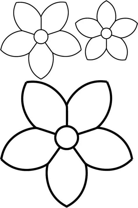 Moldes De Flores Para Recortar Moldes De Flores Para Recortar