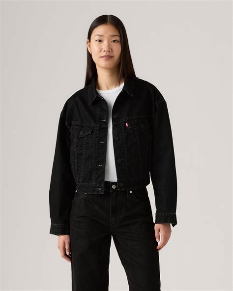 90s Trucker Jacket Black Levis® Lv