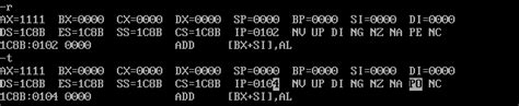 汇编语言王爽第四版（debug与实验一） 王爽汇编语言debug csdn博客