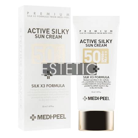 Купить Крем солнцезащитный Medipeel Active Silky Sun Cream SPF50+ / PA ...