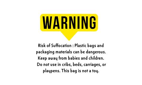Printable Suffocation Warning Label Free Printable Labels