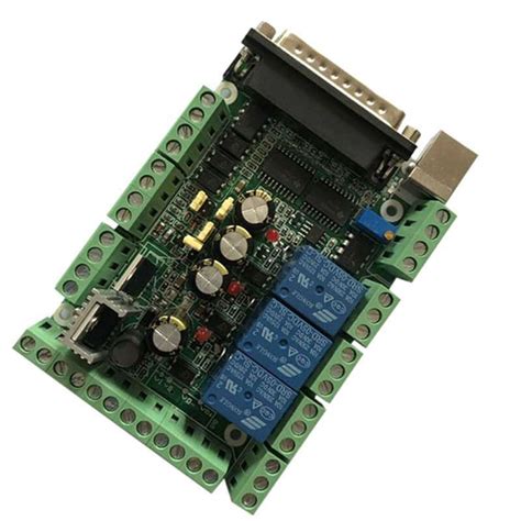 Jual Cnc Usb Mach3 6axis Interface Board Card 16 35vdc Power Supply Adapter Board Di Seller