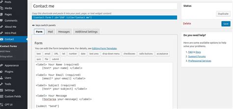 wordpress contact form 7 rest api endpoints by mahesh joshi