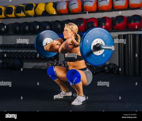 Barbell Squats Women