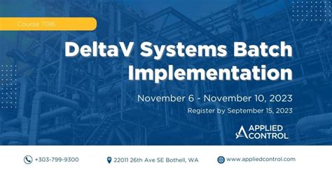 Applied Control On Linkedin Education Deltav Systems