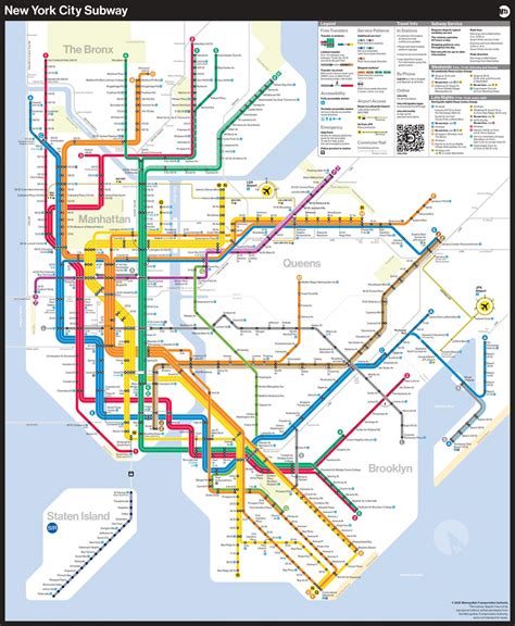 New York City Releases First New Subway Map In Decades