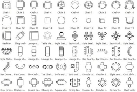 Blueprint Symbols For Architectural Electrical Plumbing And Structural