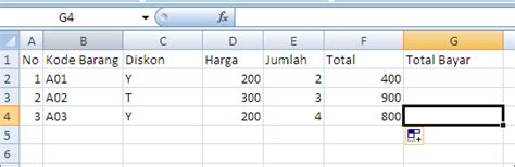 Belajar Excel Cara Menggunakan Fungsi IF Pada Excel