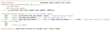 course 4 week 1 ex 6 valueerror nlp with attention models