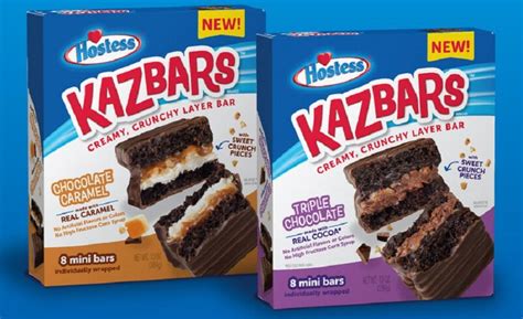 Hostess Introduces Kazbars Multi Layered Bakery Treats Snack Food And Wholesale Bakery