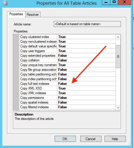 Sql Server 2012 Merge Replication Full Text Indexes Stack Overflow
