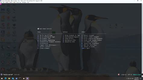 emacs web mode with hydra reading world magazine