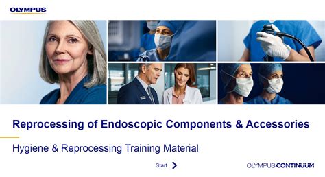 Reprocessing Of Endoscopic Components And Accessories Olympus Professional Education On Demand