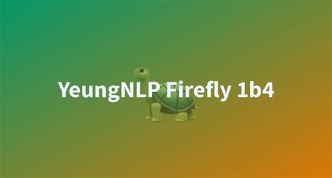 Flyman YeungNLP Firefly B At Main