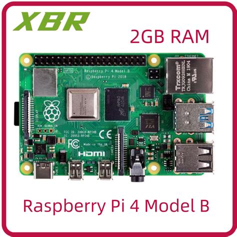 Микрокомпьютер raspberry pi 4 model b 2gb ram купить по низким ценам